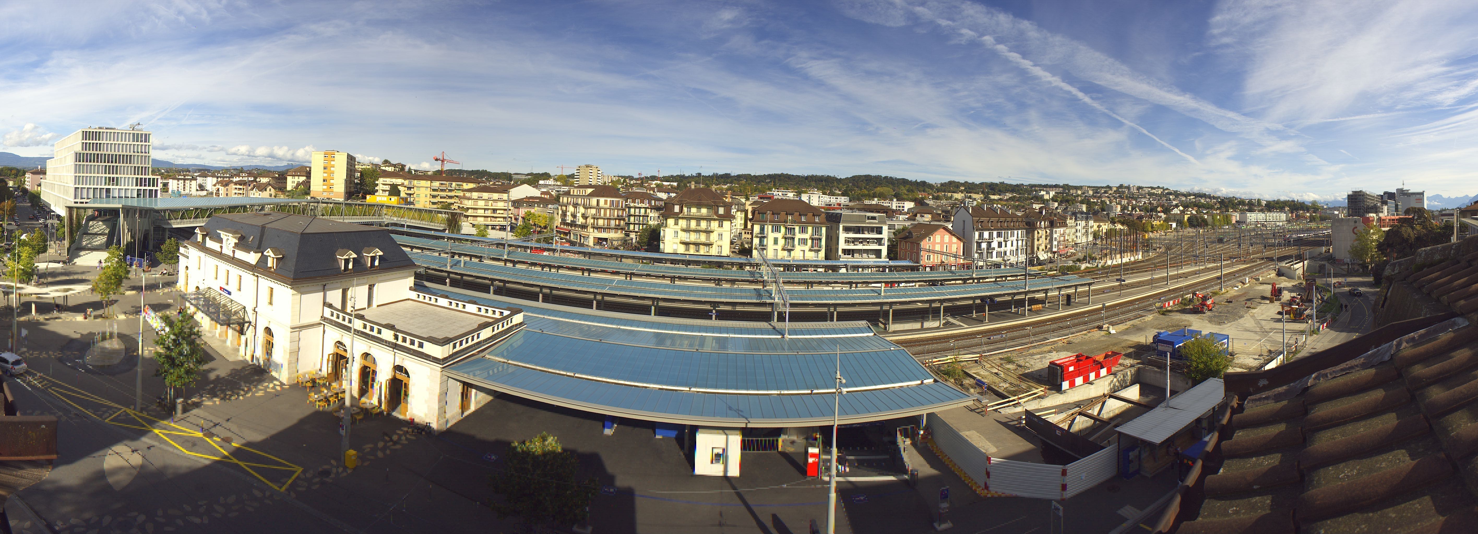 Large image: Renens: Renens VD, gare Weather Swiss Webcams