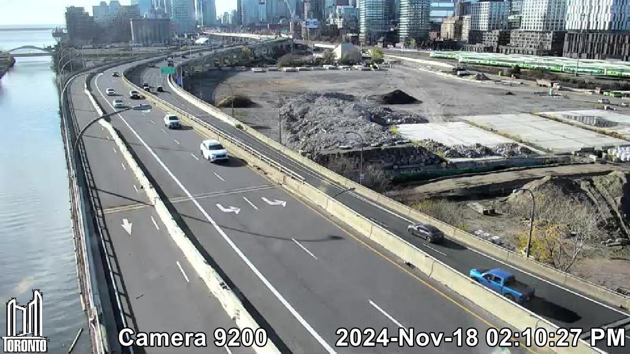 Old Toronto: Don Valley Parkway near Gardiner Expressway Landscape ...