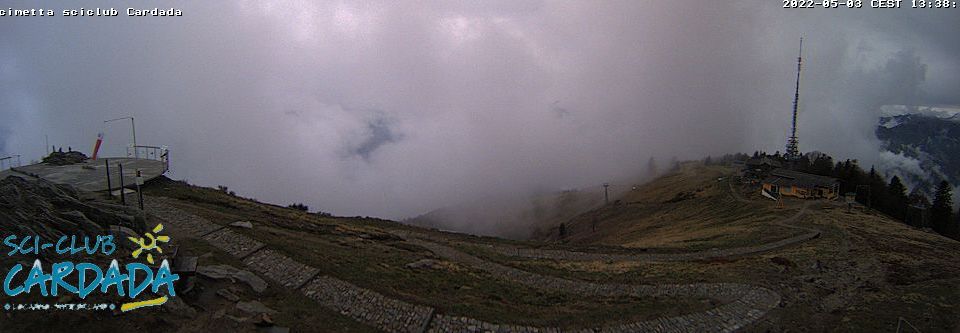 Locarno: Lago Maggiore from Cardada Ski Station Weather Swiss Webcams