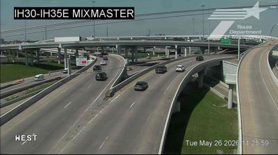 See Downtown PID › East: IH30 @ IH35E Mixmaster Live Webcam & Weather ...
