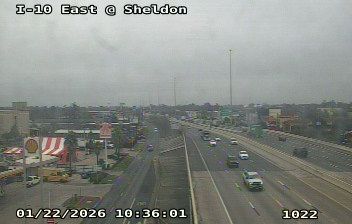 See Channelview › West: IH-10 East @ Sheldon Live Webcam & Weather ...
