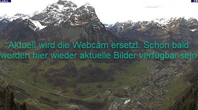 See Ennenda: Blick von Bergstation Aeugstenbahn ins Glarnerland Live ...