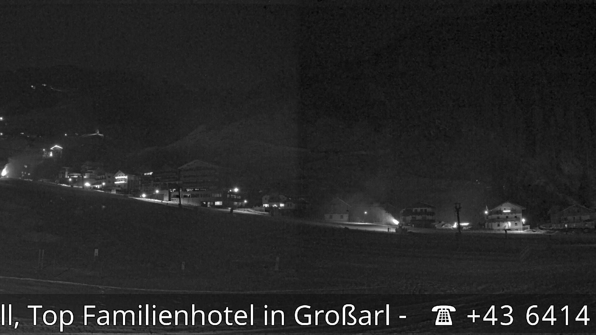 Fischbacher: Großarl - Hotel Kristall Übungslift Landscape Webcam Austria