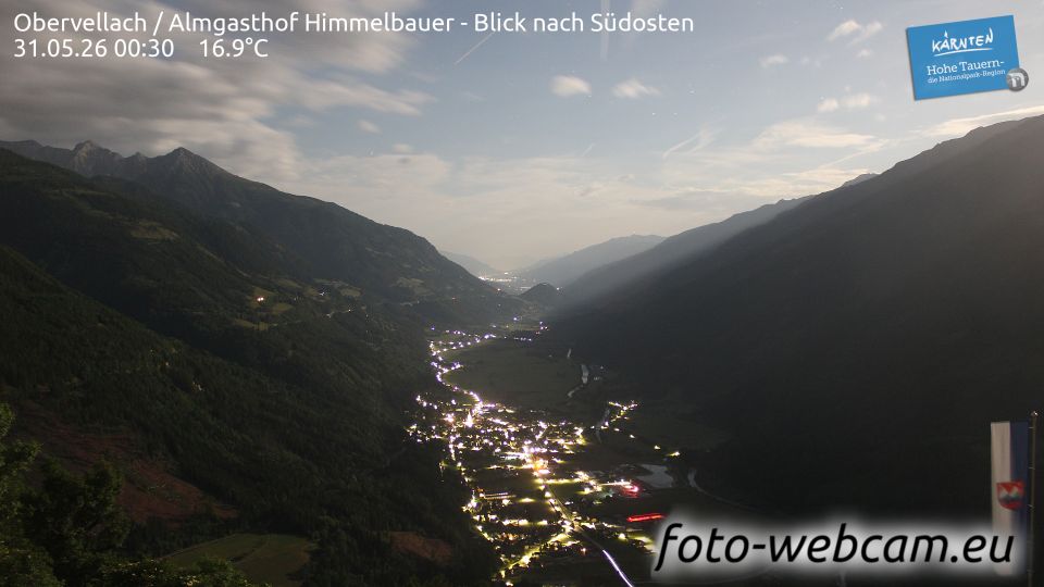 Umliegende Webcams Obervellach - meteoblue