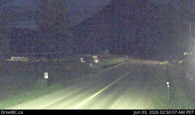 Little Fort › North: Hwy 5, in - at Hwy 5/Hwy 24 junction, looking ...