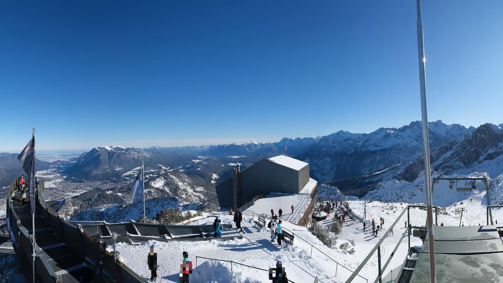 Hammersbach: Garmisch-Partenkirchen - Alpspitze Landscape Webcam Germany