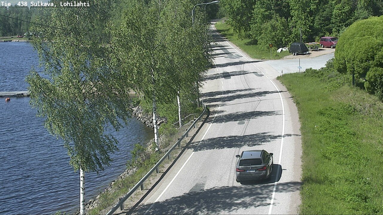 Sulkava: Tie 438 - Lohilahti - Sulkavalle Landscape Webcam Finland