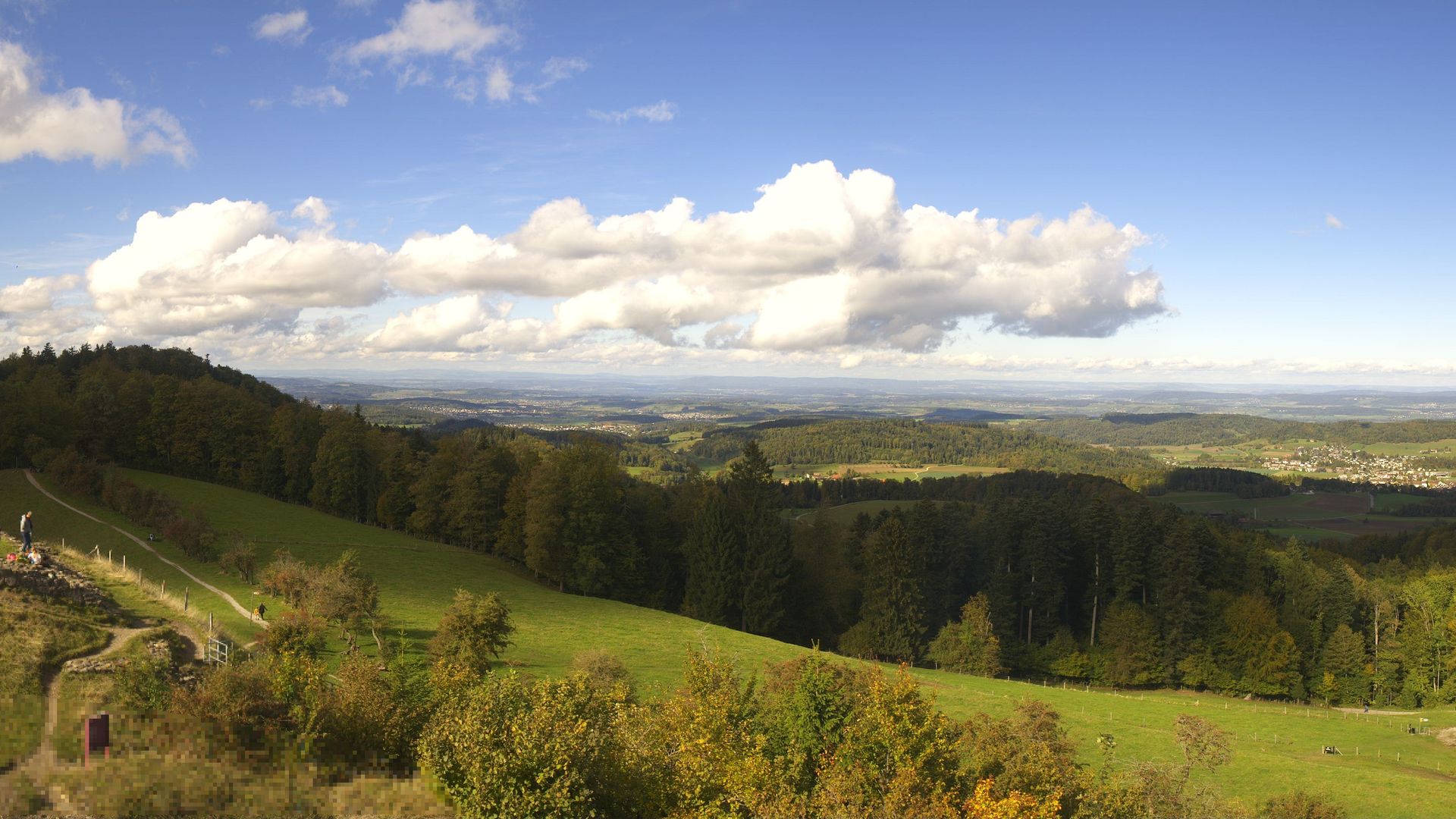 Elgg: Ruine Schauenberg Landscape Webcam Switzerland