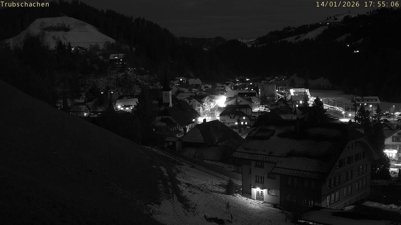 Vollbild: Trubschachen: Trubschachen, Bahnhof Wetter Swiss Webcams