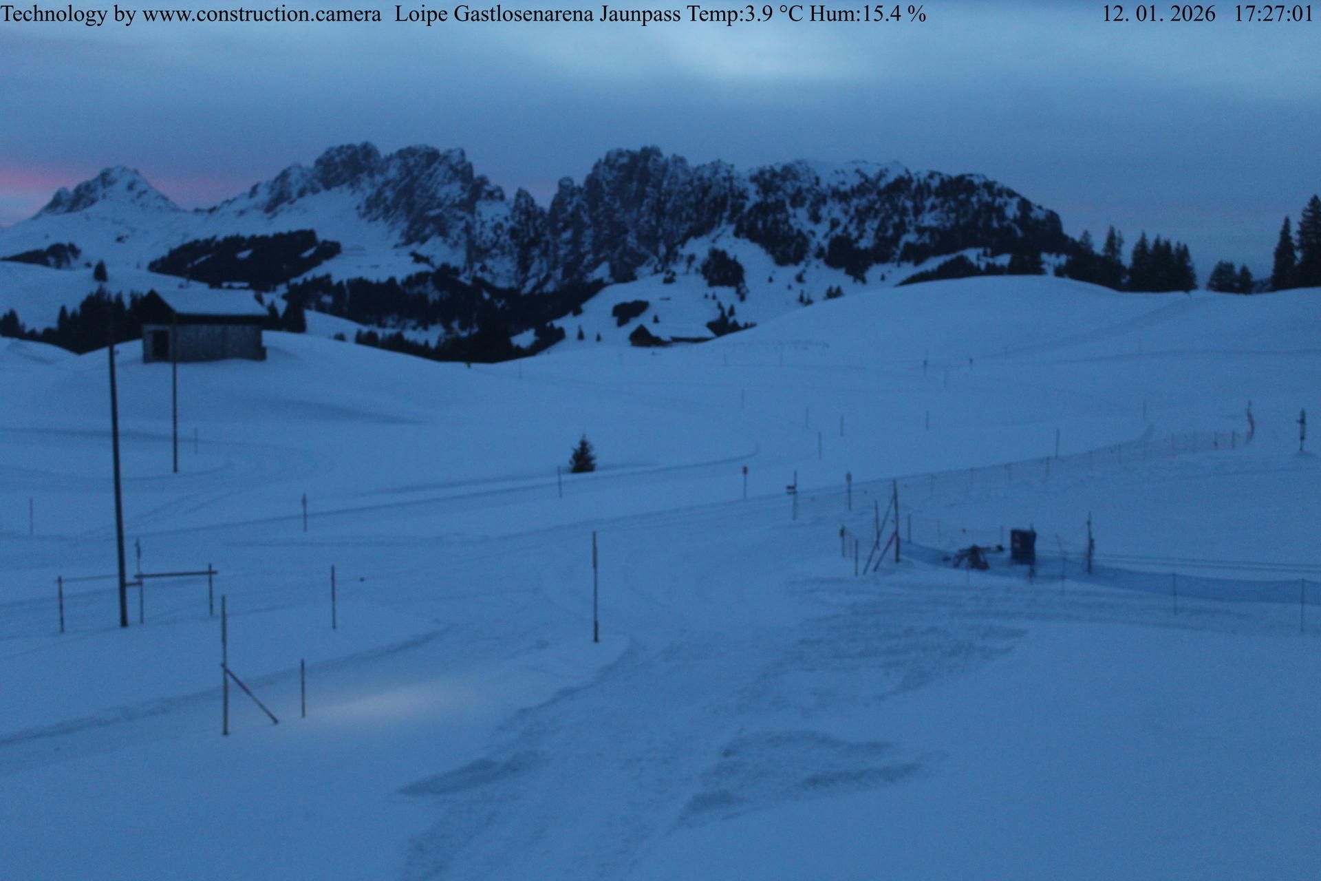 Vollbild: Boltigen: Gastlosenarena: Langlaufen Jaunpass Wetter Swiss ...