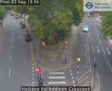 London: Holland Rd/Addison Crescent Landscape Webcam United Kingdom