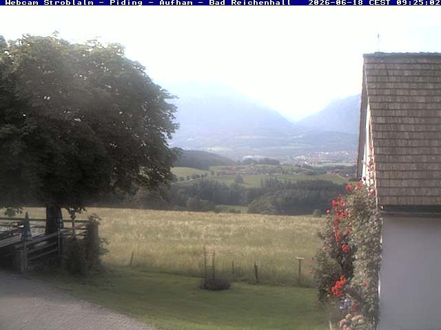 Anger: Bad Reichenhall - Piding Landscape Webcam Germany