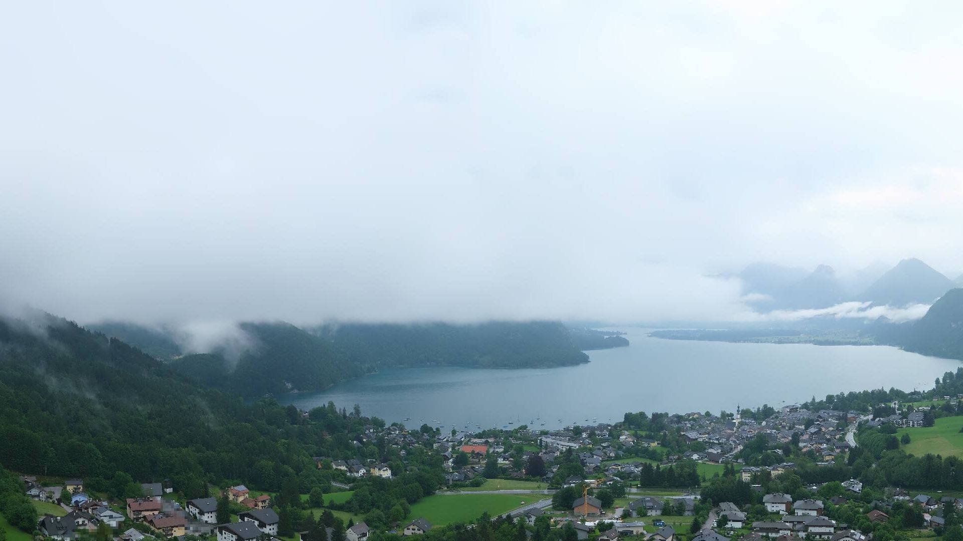 Sankt Gilgen: St. Gilgen - Wolfgangsee Mountain Cam Austria